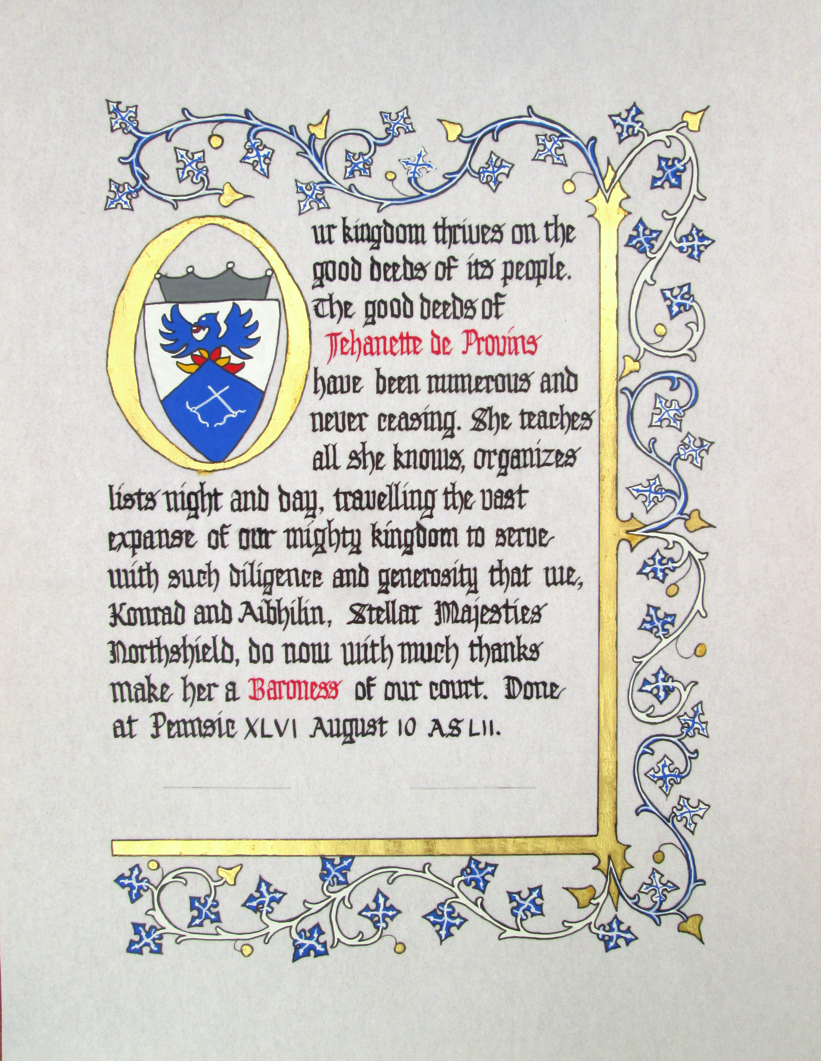 Court Barony for Refkell Melrakki Einarsson – Cecily of York Medieval ...